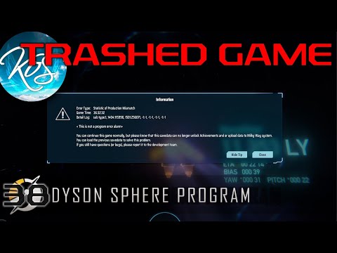 Steam Community :: Video :: Dyson Sphere Program - TRASHED GAME - Let's ...