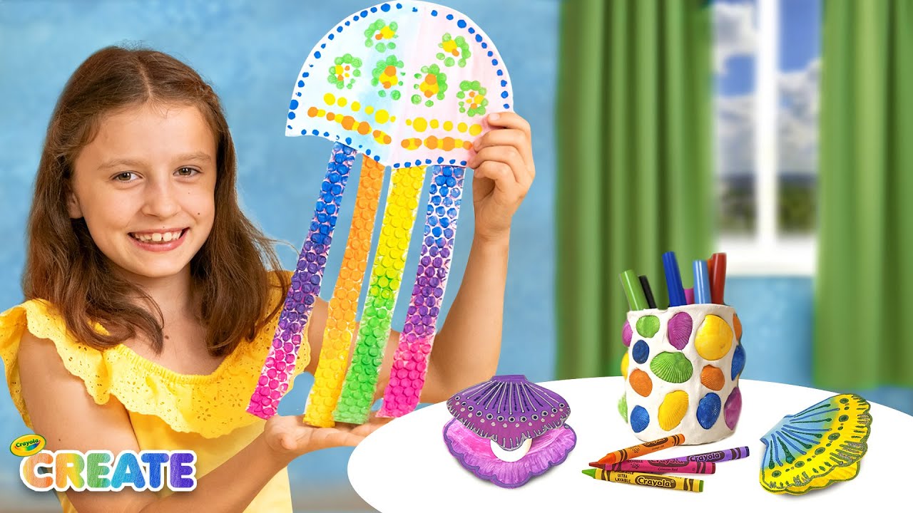 Beach Day to Craft Day! 🐚 Easy Summer Art Projects for Kids