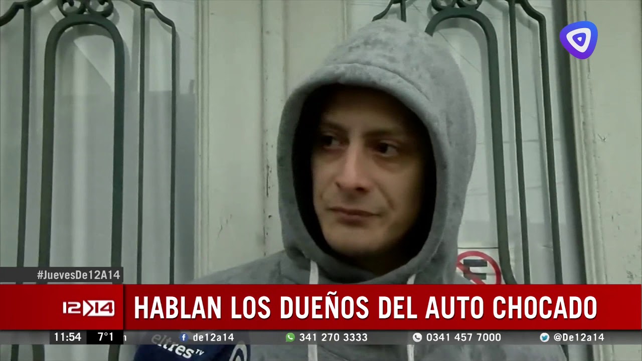 Hombre alcoholizado chocó contra auto estacionado