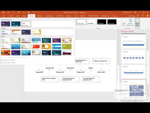 How to create a PowerPoint Timeline