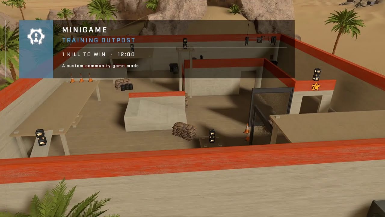 Halo Infinite Forge - Training Outpost (Minigame)