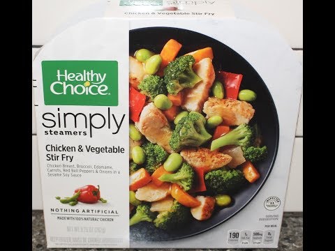 Healthy Choice Simply Steamers Chicken & Vegetable Stir Fry Review