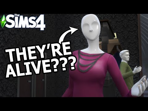 The Terrifying Secret about Mannequins in The Sims 4