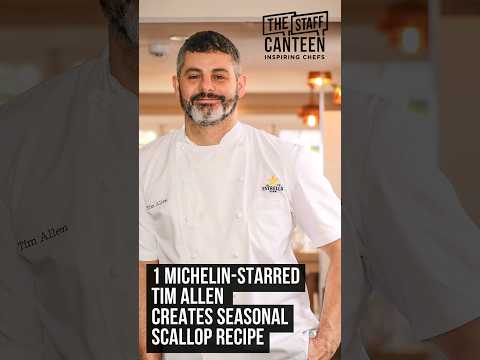 1 Michelin-starred Tim Allen creates seasonal scallops recipe