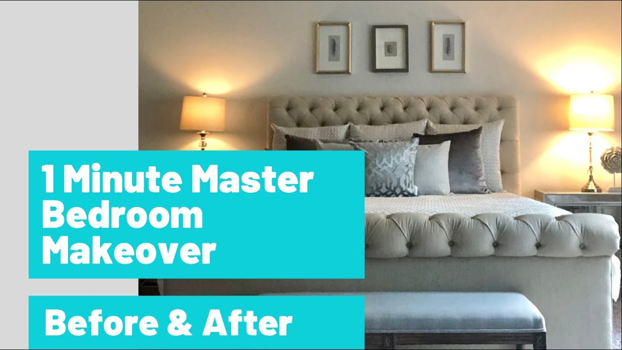 Relaxing 1 Min Master Bedroom Full Before & After Review II kristenstikes