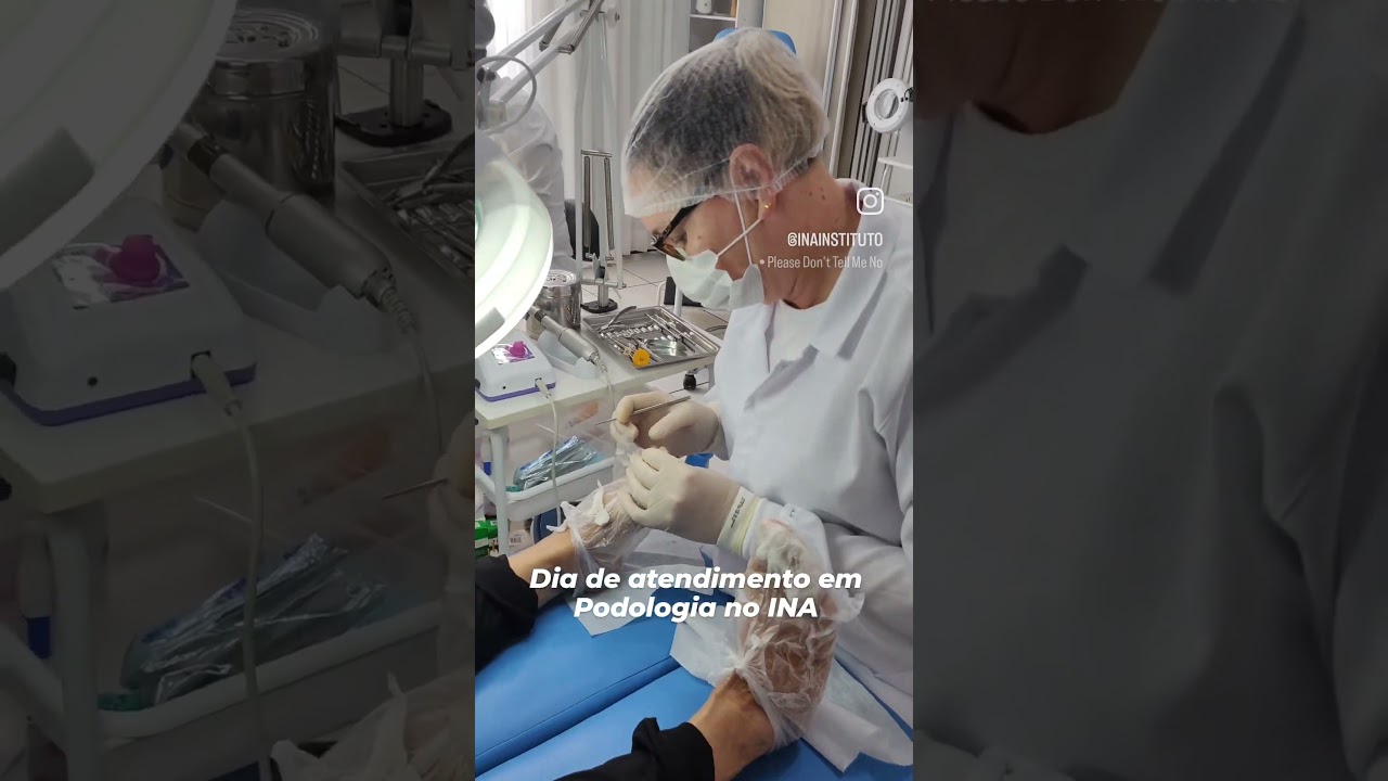 Sábado com atendimento de Podologia no INA Instituto.