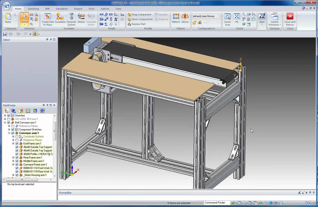Solid Edge ST2 - Synchronous Assembly 1