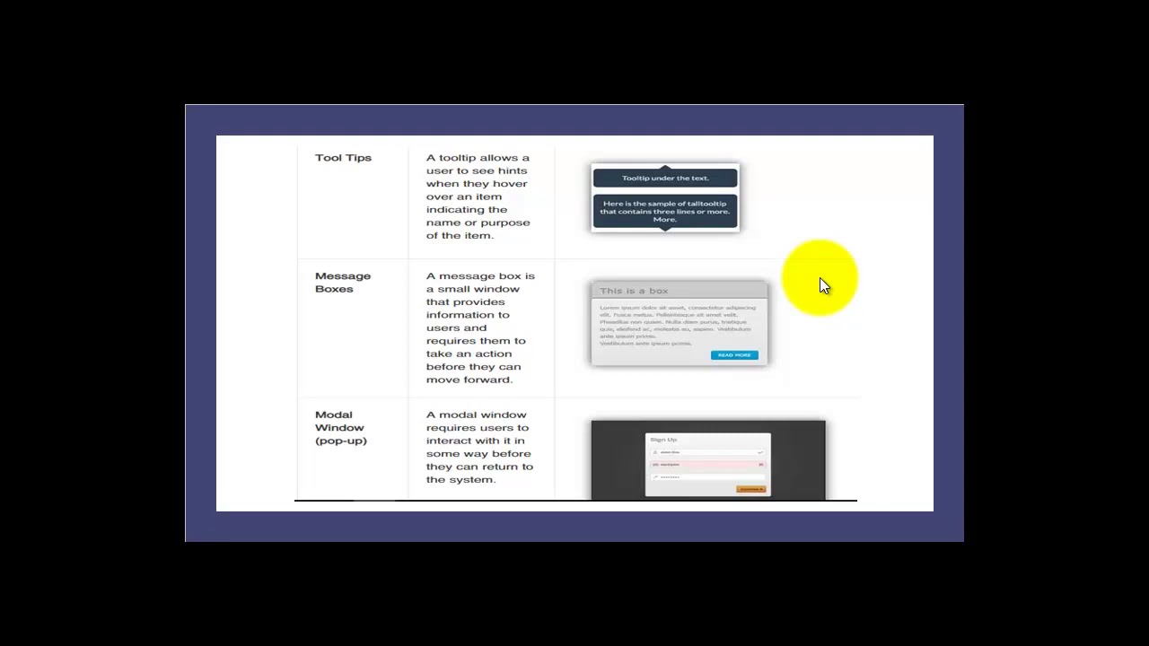 User Interface Elements Part-2