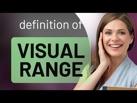 Visual range — what is VISUAL RANGE meaning