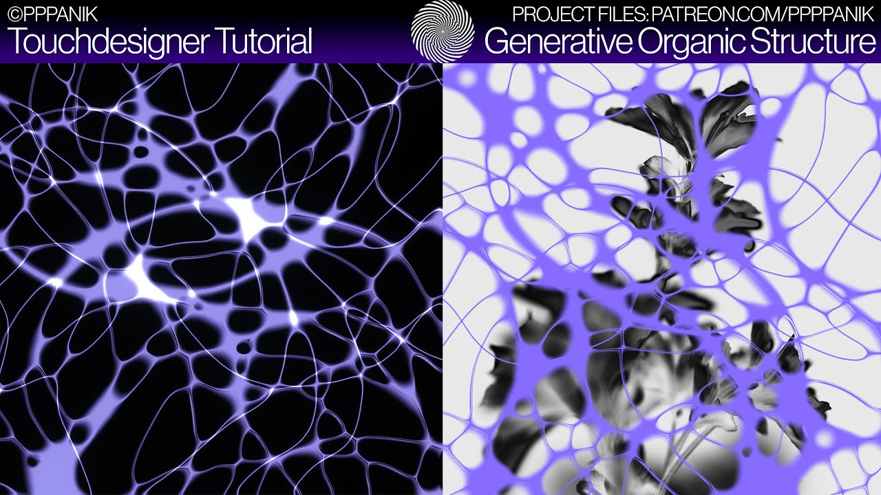 GENERATIVE ORGANIC STRUCTURE - TOUCHDESIGNER TUTORIAL