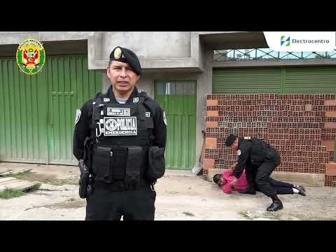 🔵🟢 Electrocentro y la Policía Nacional del Perú juntos contra el hurto de energía eléctrica 💪🏼