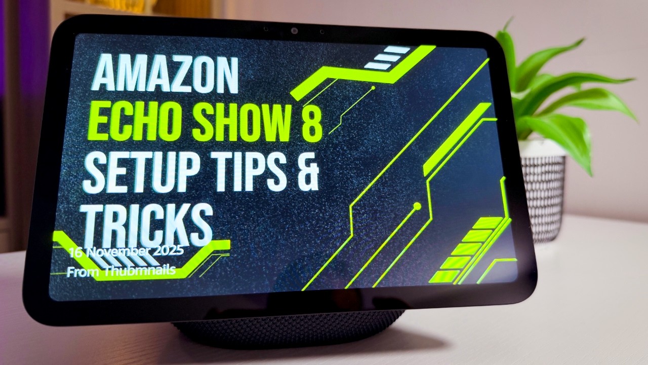 Echo Show 8 Setup, Tips & Tricks (2025)