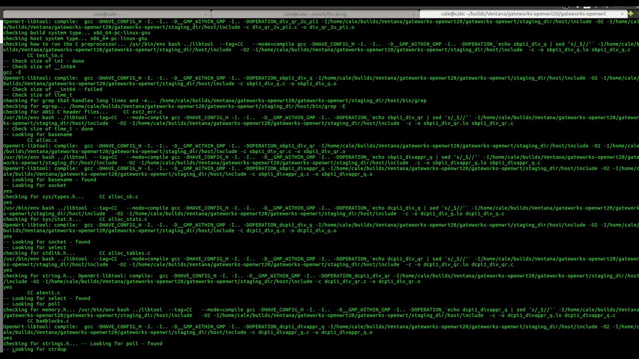 Building OpenWRT for Gateworks SBC from Source