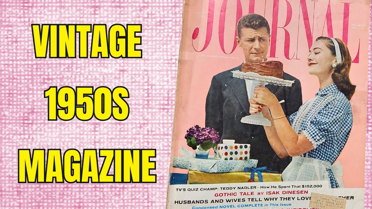 Ladies' Home Journal November 1957 Magazine Flip Through | Vintage 1950s Ads, Fashions & Nostalgia