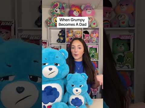 When Grumpy Bear Becomes A Dad  #carebear #carebears #toys