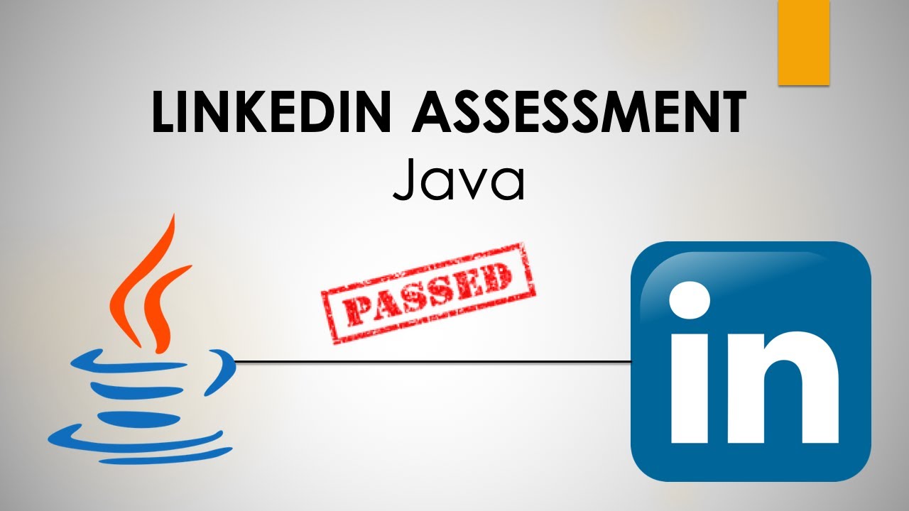 Java LinkedIn Assessment [PASSED!]