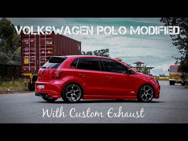 Volkswagen Polo Red Modified