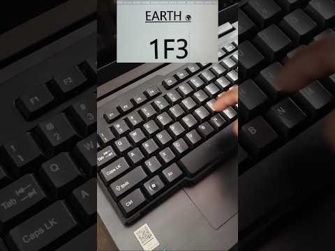 I Tried Drawing Earth in MS Word