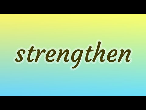 Strengthen - 148 English Vocabulary Flashcards