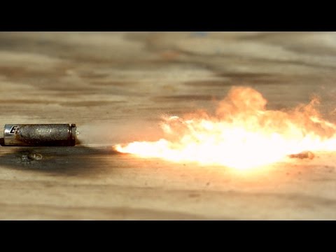 Watch Batteries Explode In Slow Motion