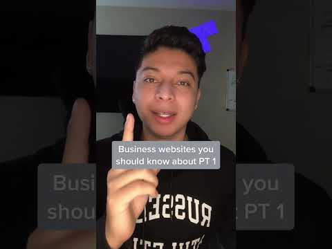 Business websites you should know about PT 1