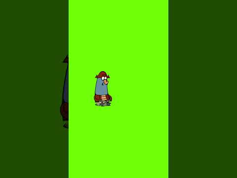The marvelous misadventures of Flapjack, k'nuckles parents, Green screen