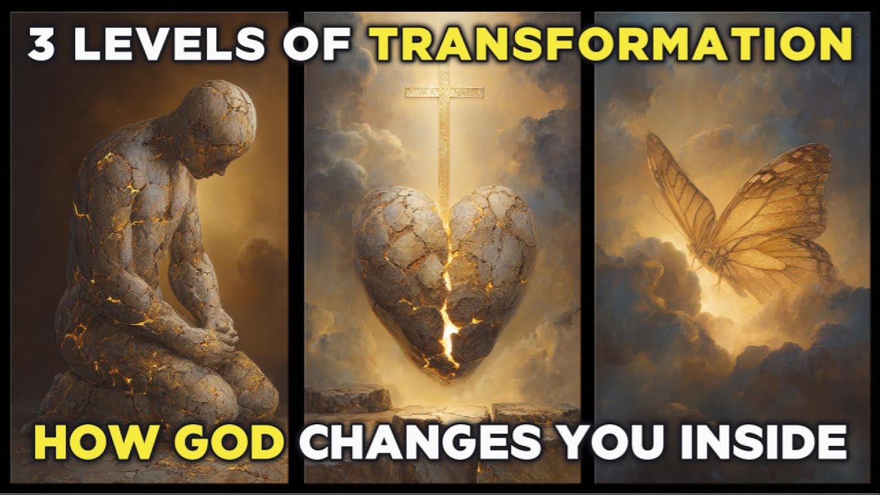 3 Levels of Transformation - How God Changes You From Within