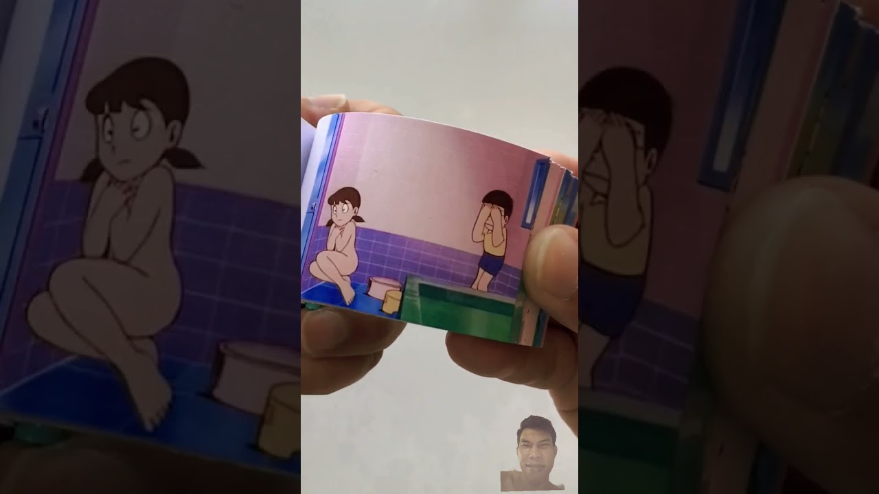 nobita and shizuka #doraemon #shorts #flipbook