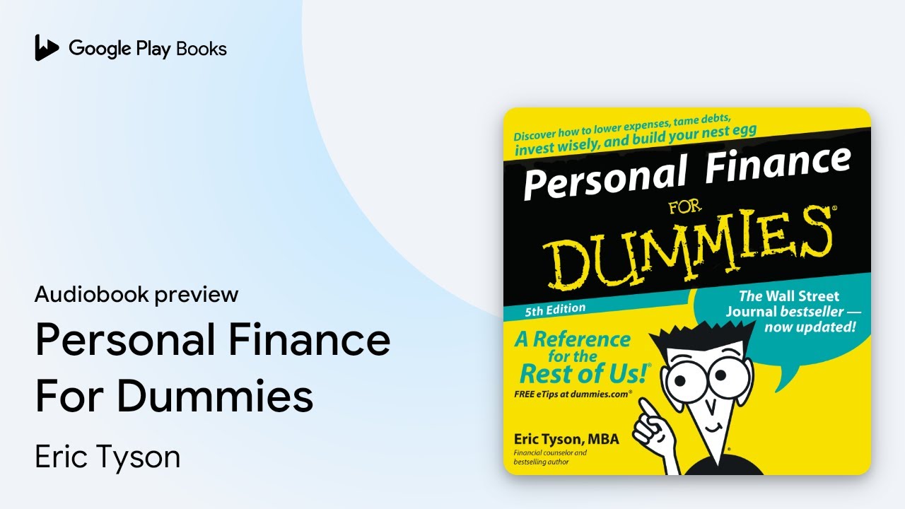 Personal Finance For Dummies by Eric Tyson · Audiobook preview