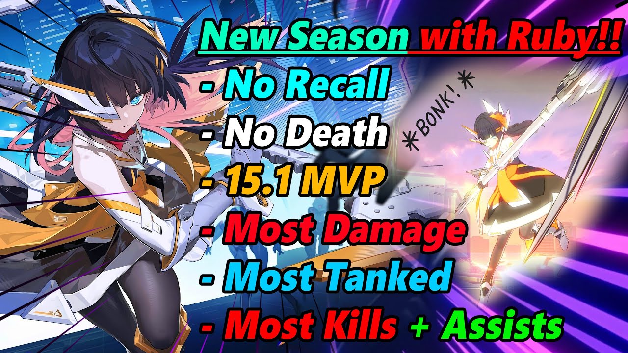 New Season Bullying w Ruby | Full Lifesteal + Damage Build | Mobile Legends