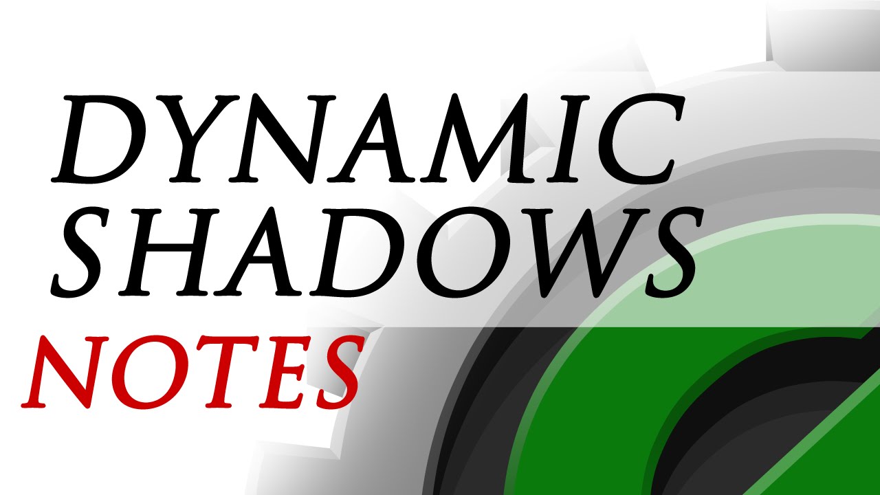 Dynamic Shadows Tutorial Notes [Game Maker Studio]