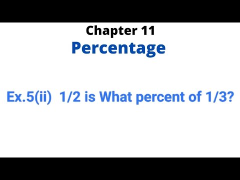 1/2 is What percent of 1/3?