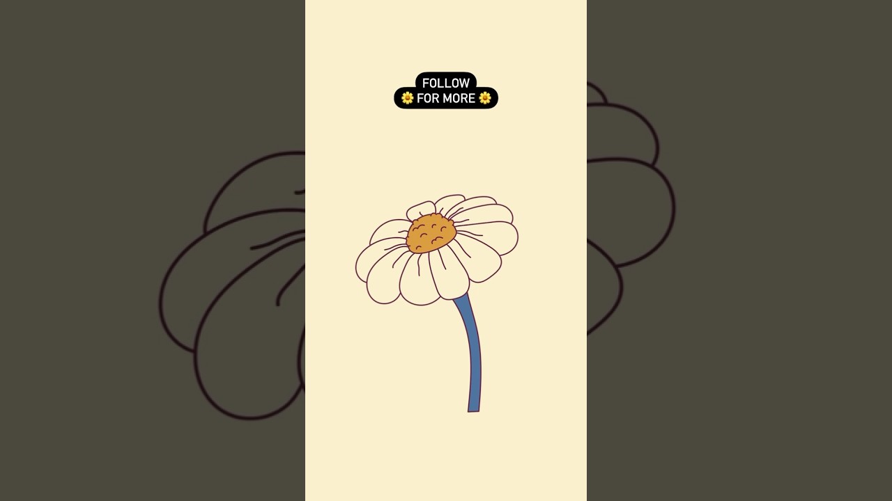 Draw a flower in Illustrator