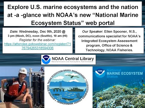 Explore U.S. Marine Ecosystems at-a-glance with NOAA’s New “National Marine Ecosystem" web portal