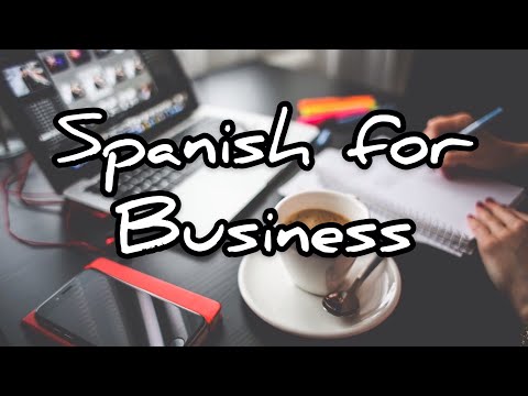 Spanish/English Business Vocabulary