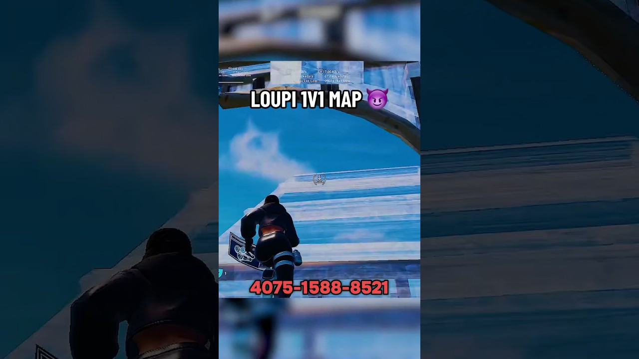 This is the best Fortnite 1v1 Map 🤩 #fortnite #1v1map #fortnitecreative