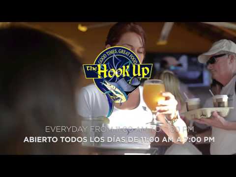 HOOK UP is Sports Bar & Fishermans Cave