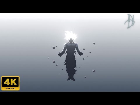 4K ULTRA INSTINCT GOKU FLOATING LIVE WALLPAPER DOWNLOAD | FOR DESKTOP PC | DRAGON BALL | INDesigner