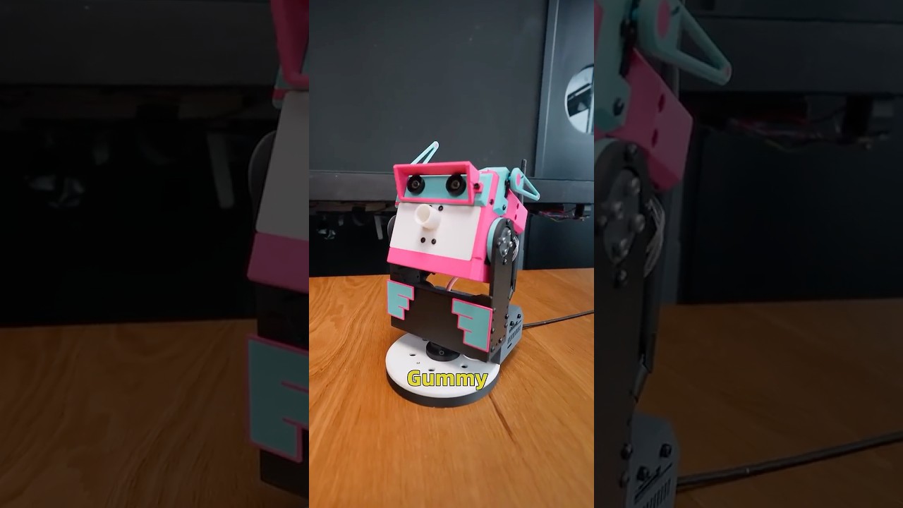 We built a gum launching robot