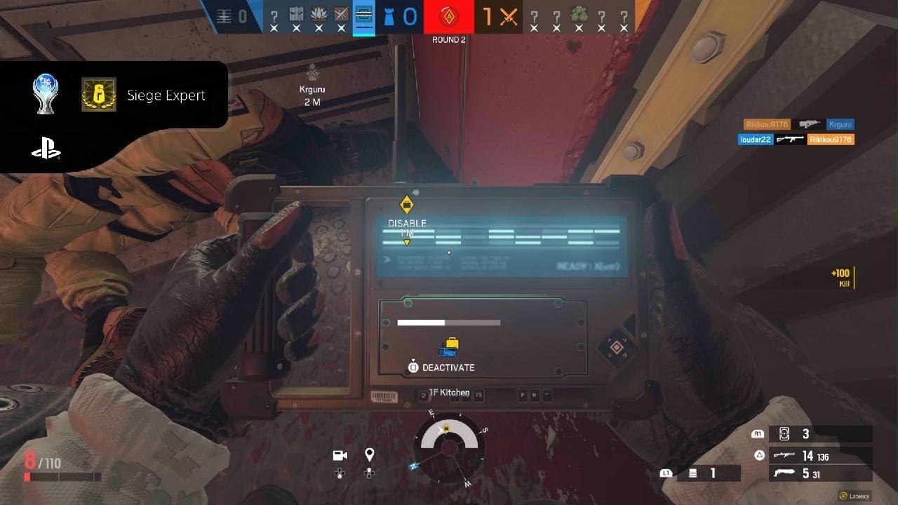 Tom Clancy's Rainbow Six Siege Platinum Trophy #48