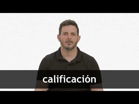 English Translation of “CALIFICACIÓN” | Collins Spanish-English Dictionary