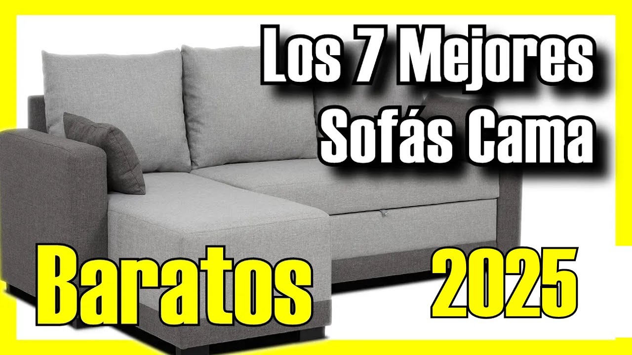 🔥🛏️ Los 7 MEJORES Sofás Cama BARATOS de Amazon [2025]✅[Calidad/Precio] 2 / 3 Plazas / Plegable Fácil
