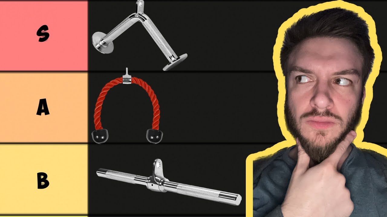 Tricep Cable Attachments Tier List