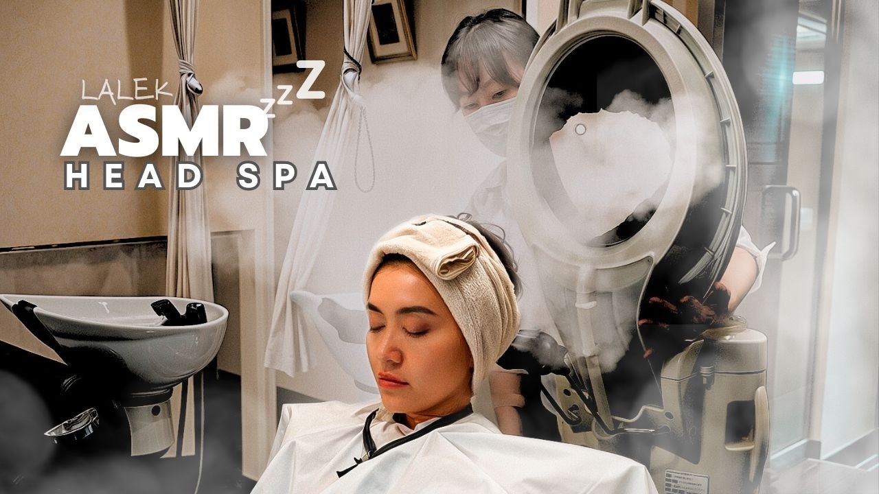 Authentic Japanese Head Spa in Tokyo 🇯🇵 | ASMR Scalp Massage & Deep Sleep Hair Wash