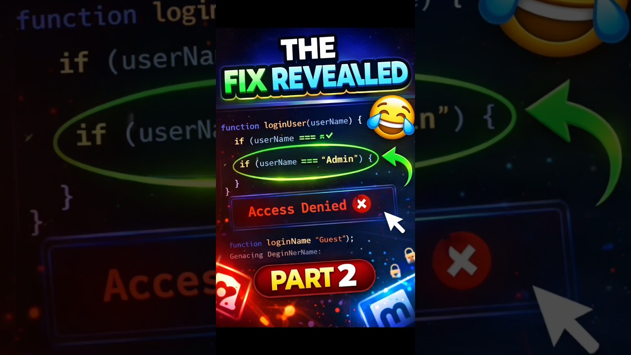 Why Your JavaScript Code Was Failing (Easy Fix) 😳