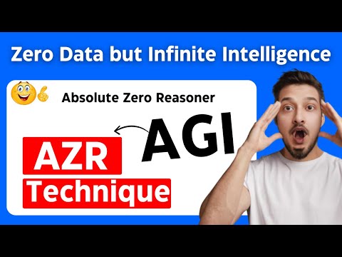 New "Absolute Zero Reasoner" Model Learns with NO DATA 😲 | AGI
