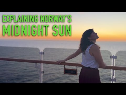 Why it never gets dark in Norway in summer | The definition of twilight