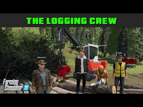 Pumpin Out The Short Loads - Logging Crew 121 - Farming Simulator 2022 - FDR Logging