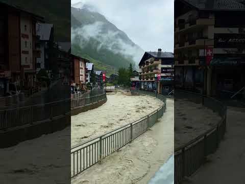 Zermatt Switzerland Summer Weather is WILD in 2024! Stay safe!