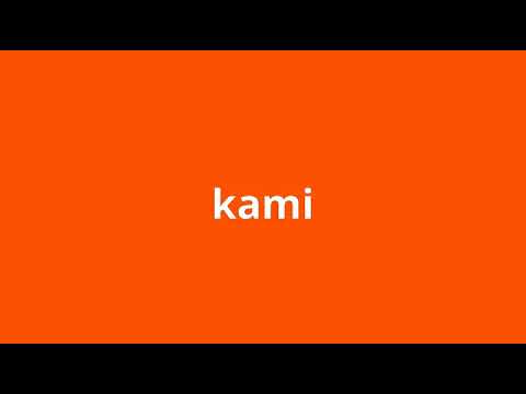 what is the meaning of kami
